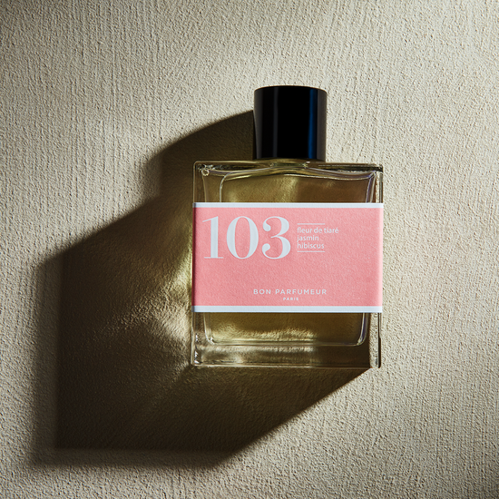 Eau de parfum 103 with tiare flower, jasmine and hibiscus – Bon Parfumeur