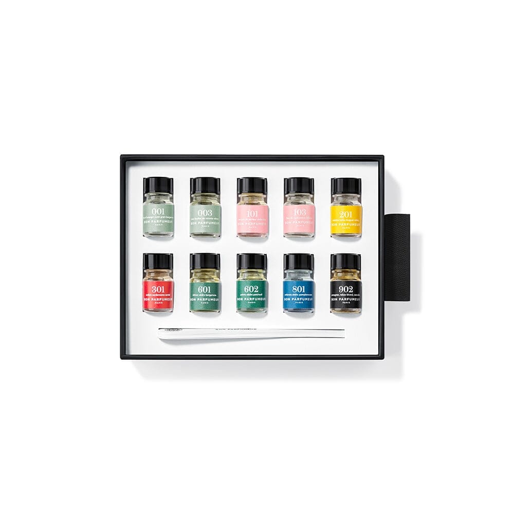 Workshop Set Best Sellers - 10 mini perfumes made in France & clean ...