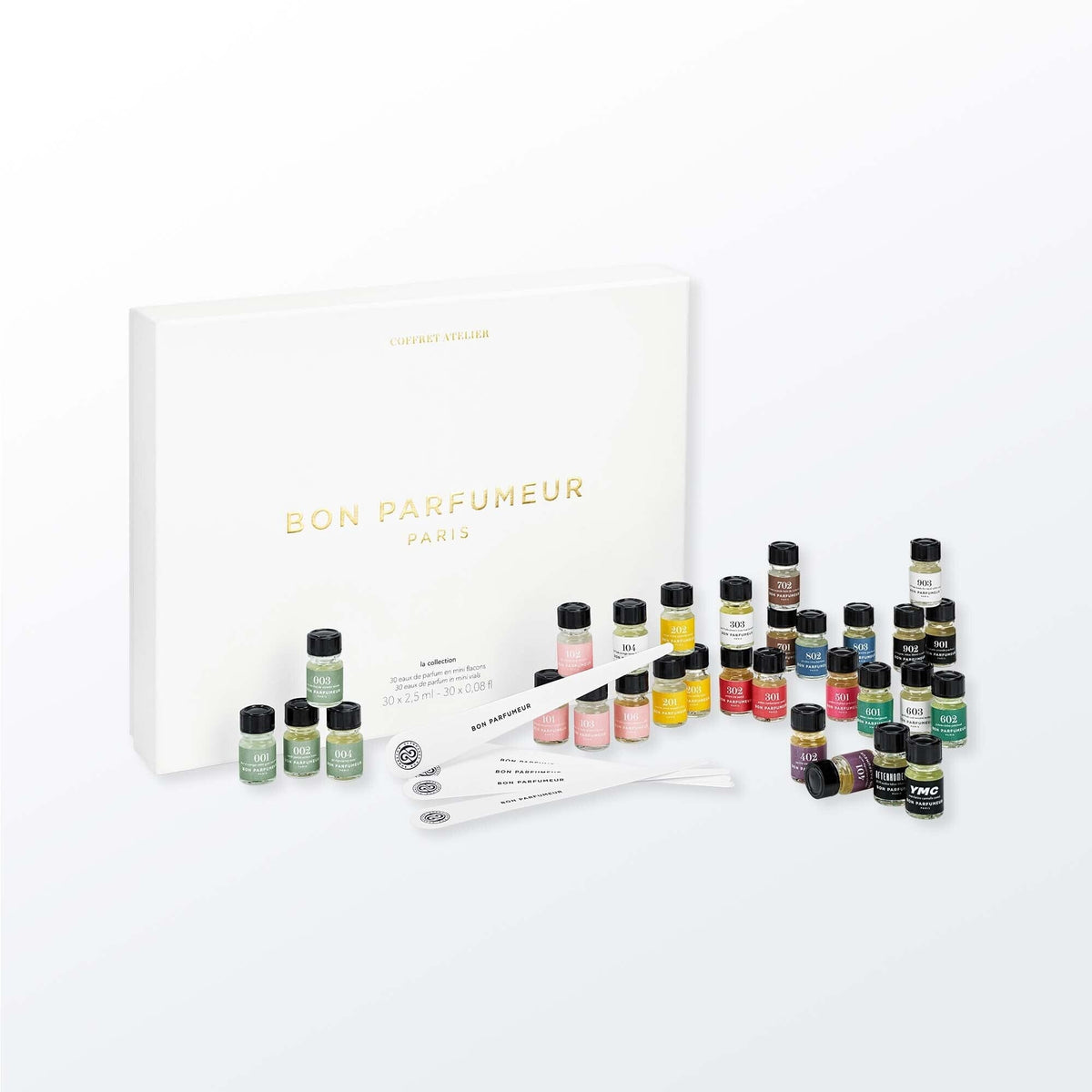 Workshop Set Full Collection - 30 mini perfumes made in France & clean ...