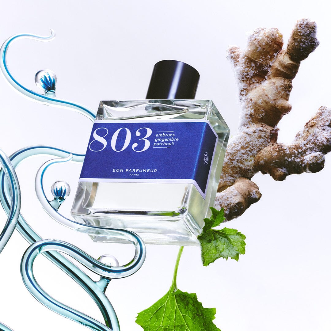Eau de parfum 803 with sea spray, ginger and patchouli – Bon Parfumeur