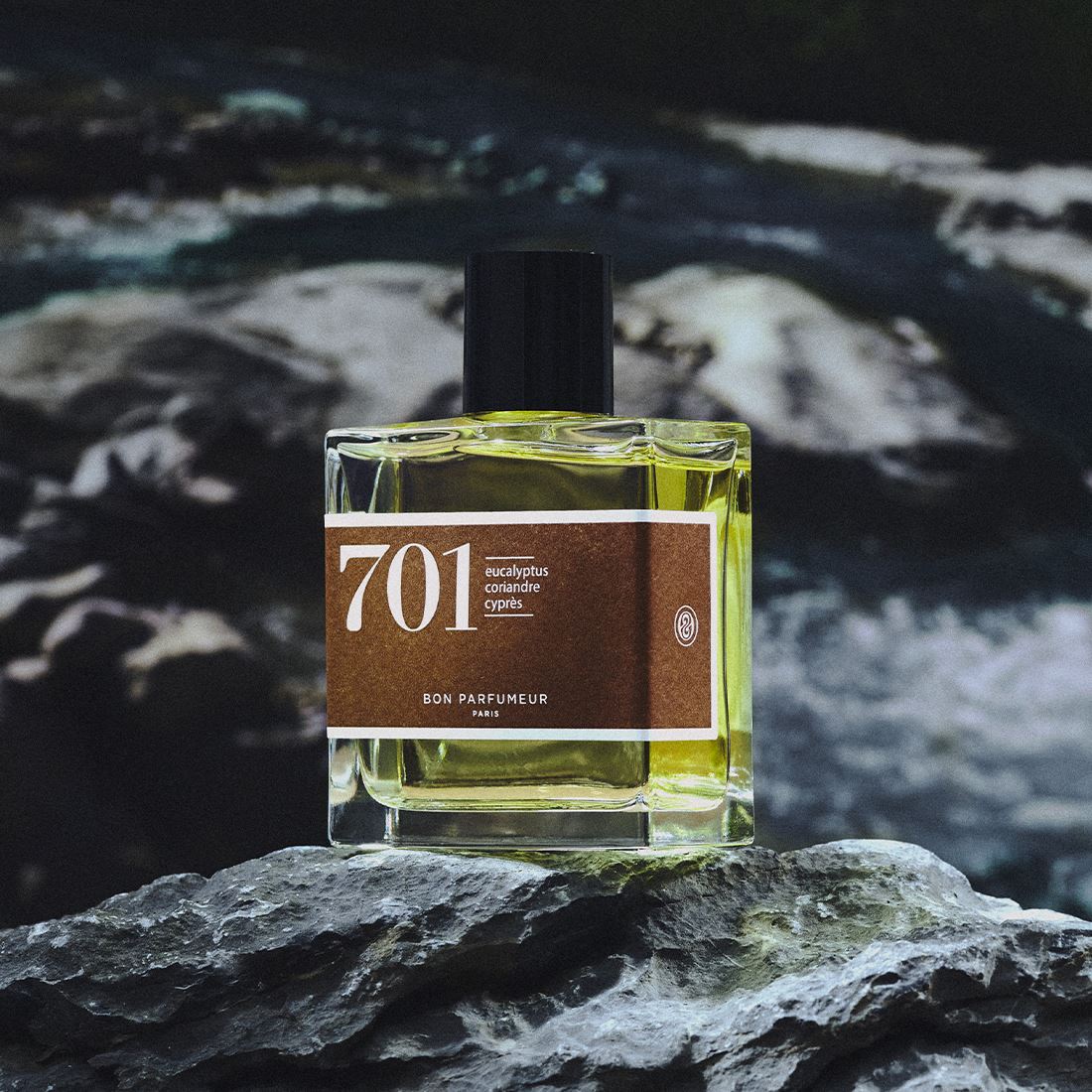 Eau de parfum 701 with eucalyptus, coriander and cypress – Bon Parfumeur