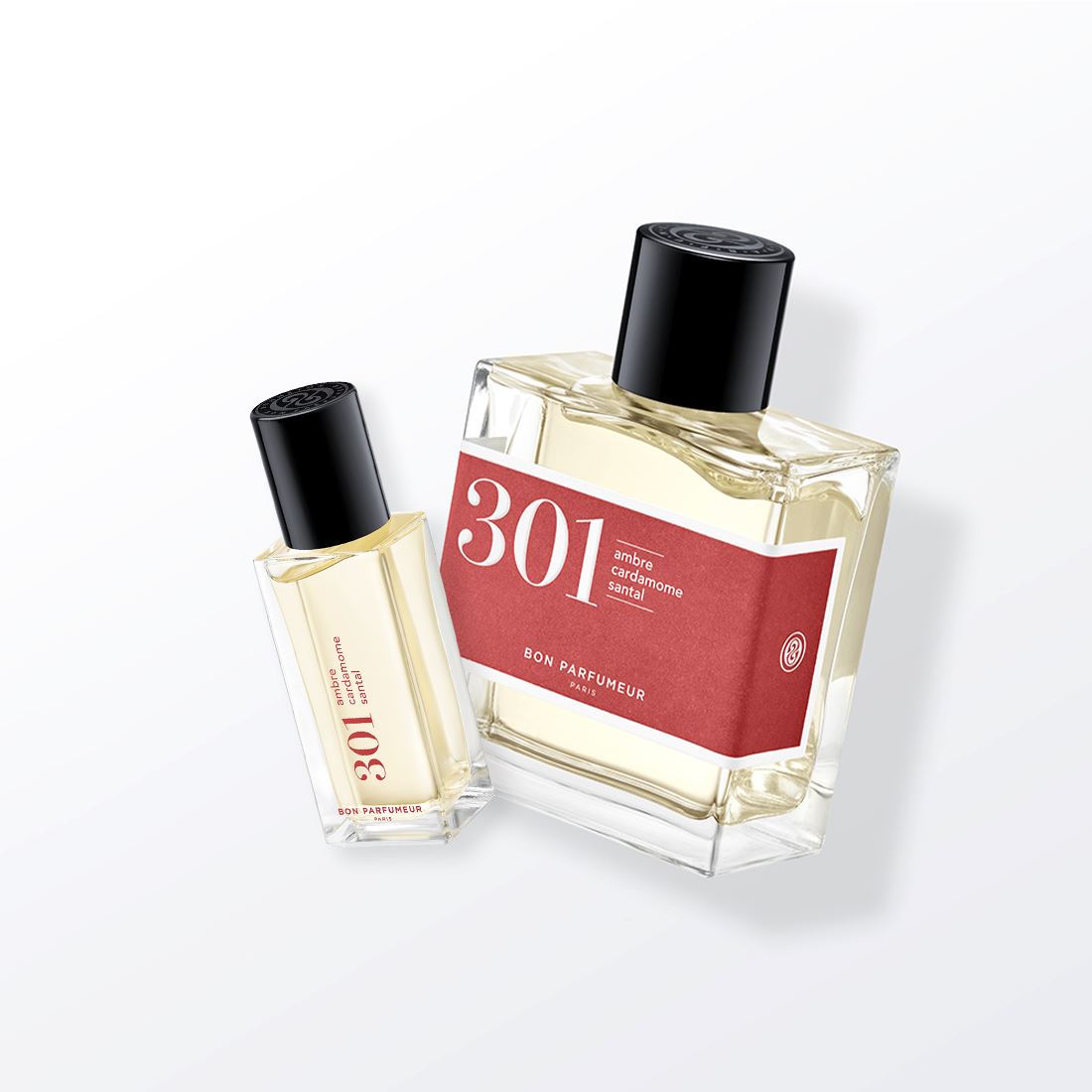 Eau de parfum 301 with amber, cardamom and sandalwood – Bon Parfumeur
