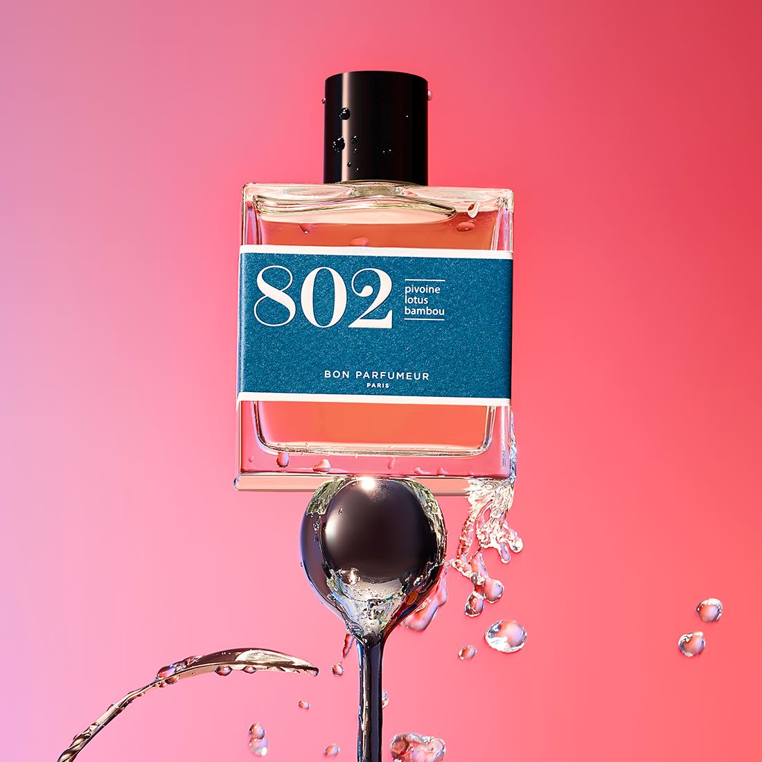 Eau de parfum 802 with peony, lotus and bamboo – Bon Parfumeur