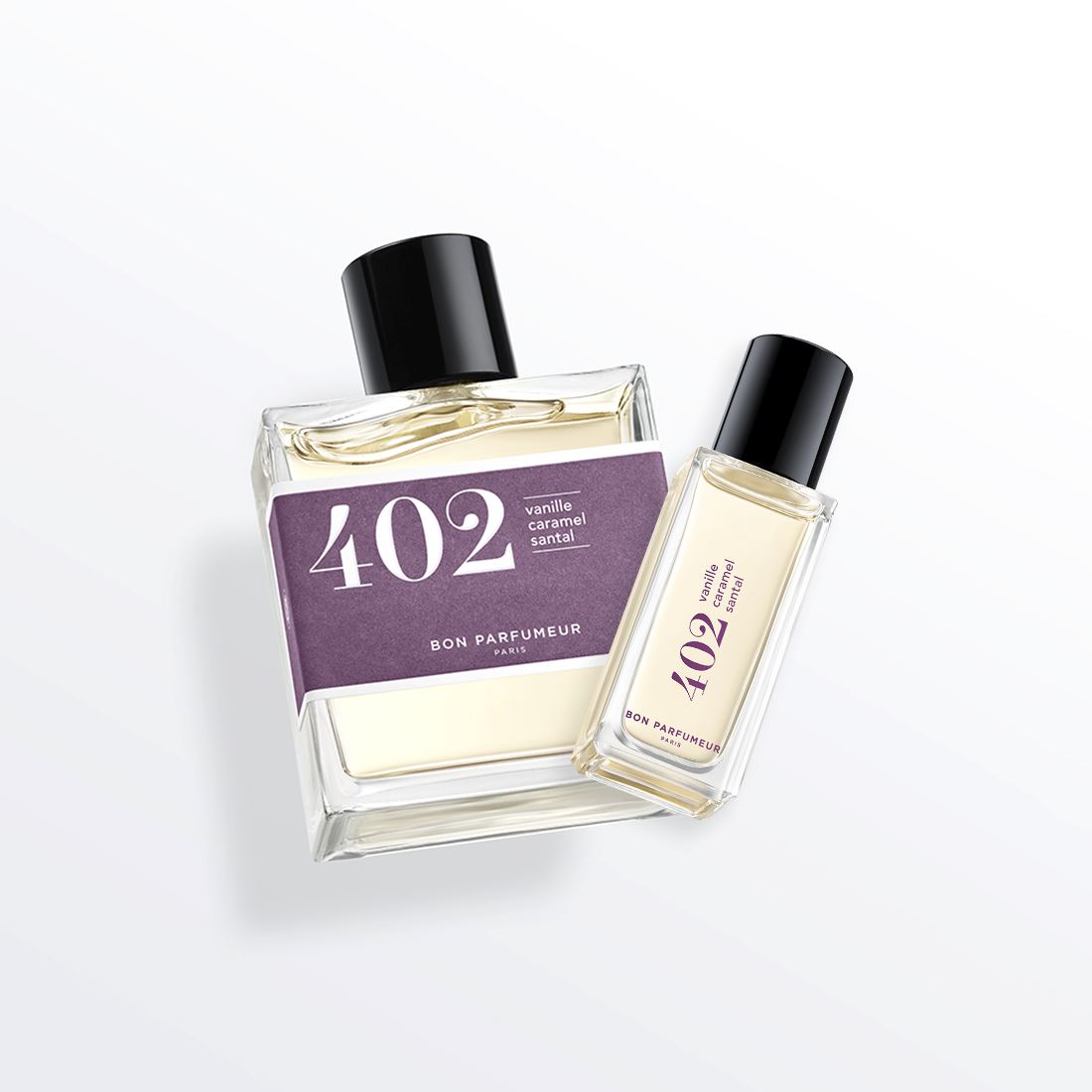 Eau de parfum 402 with vanilla, caramel and sandalwood – Bon Parfumeur