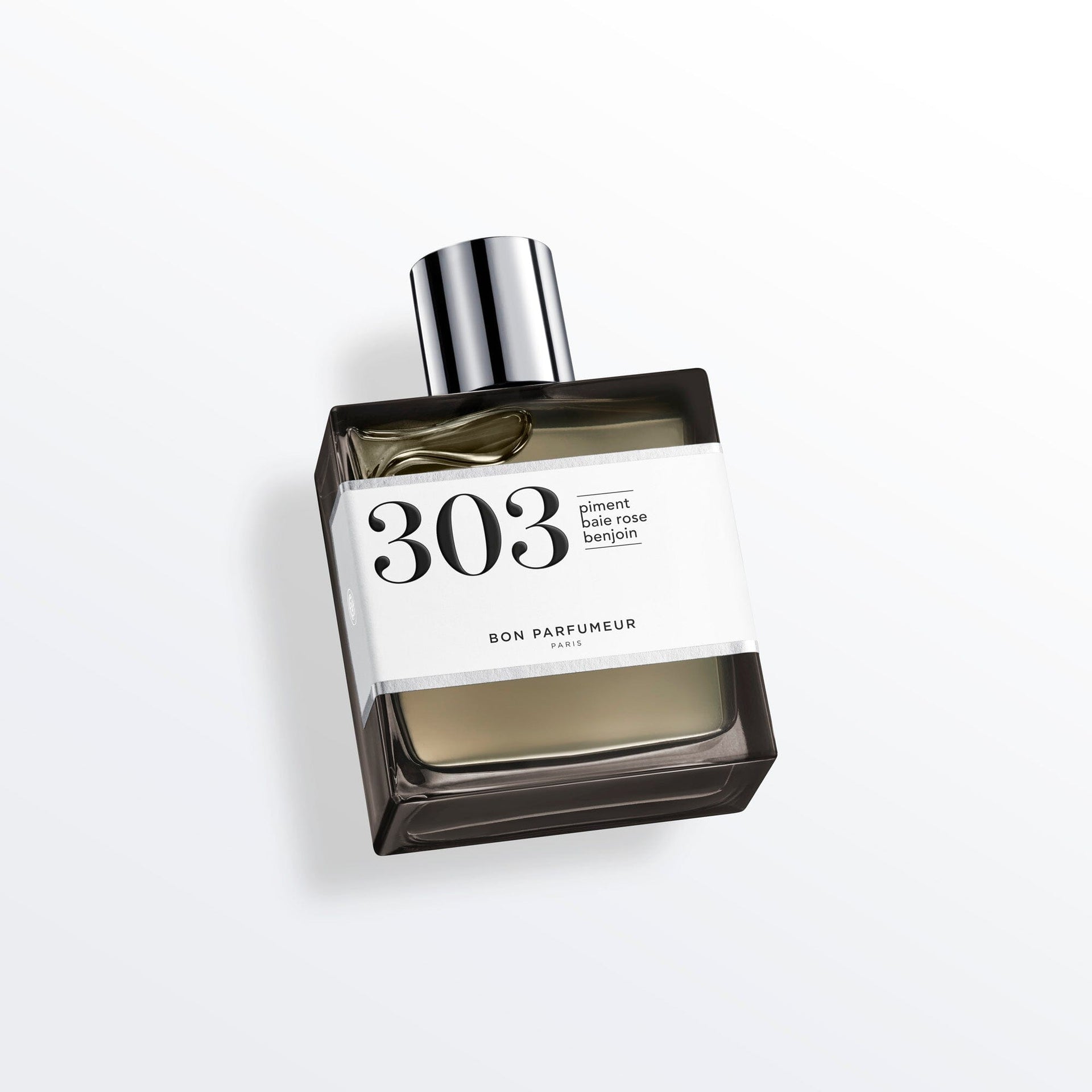 Eau de parfum 303 with chilli, pink pepper and benzoin – Bon Parfumeur