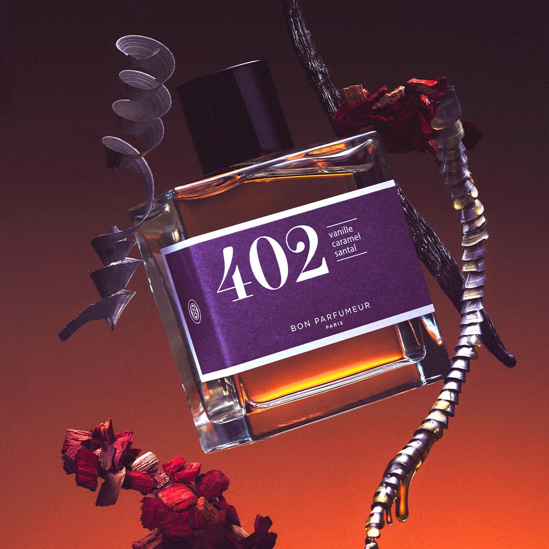 Eau de parfum 402 with vanilla, caramel and sandalwood – Bon Parfumeur